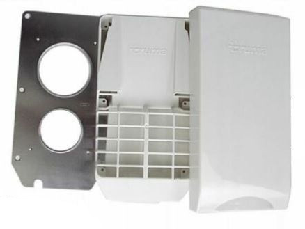 Truma Ultra Rapid HWS Cowl Cover & Grill Kit - White - RV Supplies