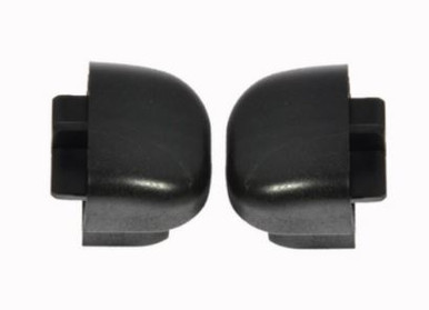 Slide Out Step End Caps - Black
