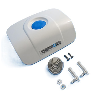 SC200CWE BEZEL WHITE - FLUSH BUTTON - RV Supplies