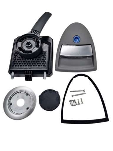 Hartal Adria Triangle Door Lock Complete - RV Supplies