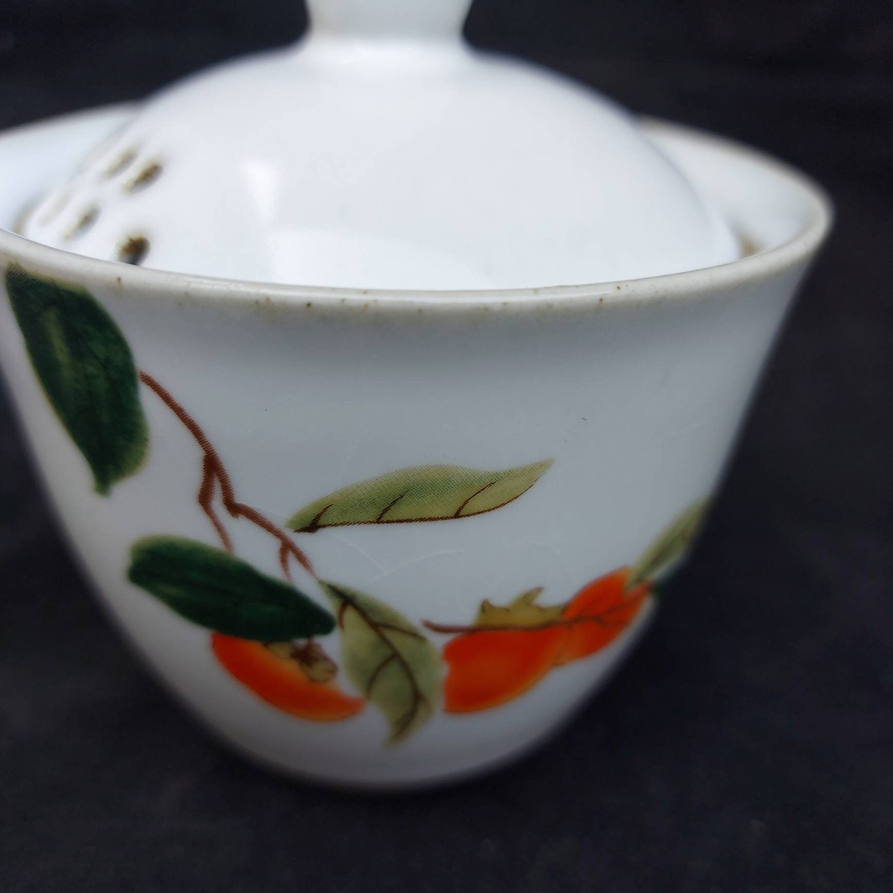 Glaze Crazing Brewing Cup With Lid Filter - For Tea Infusion - Teacanvas