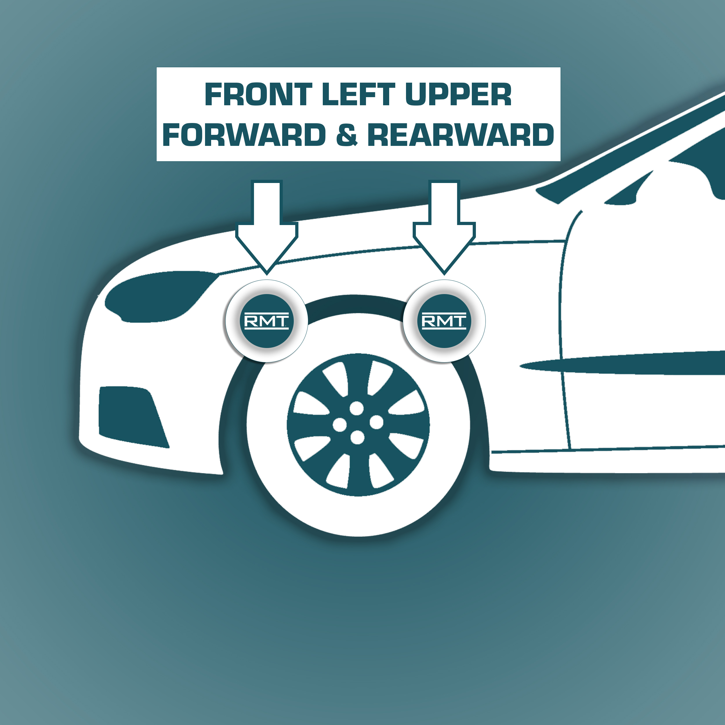 NEW Front Left Upper Forward & Rearward Suspension Control Arms Kit ...