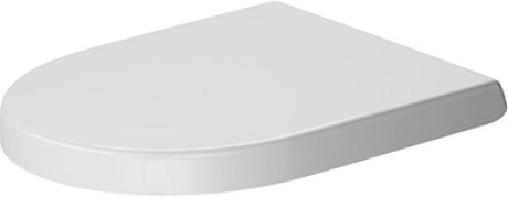 DURAVIT 0069890000 SEAT AND COVER, WHITE WITH SOFT CLOSE, HINGE ...