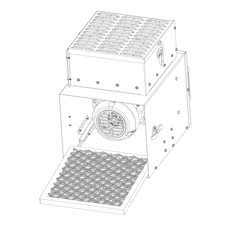 MAG-200 Dust Collector for Dry Metal Grinding and Live Sparks