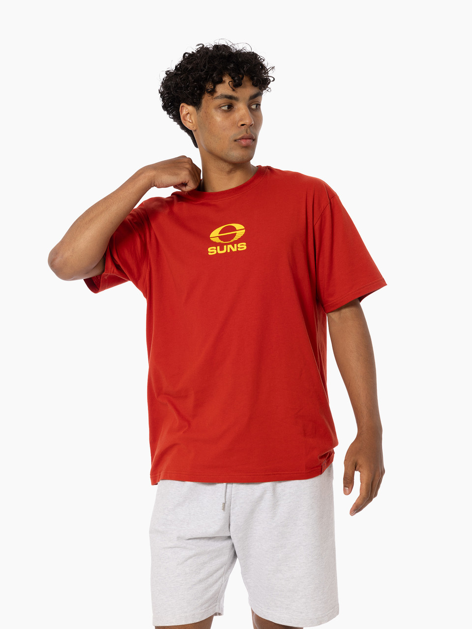 Red/Gold SUNS Core Tee - Adults - The SUNS Shop