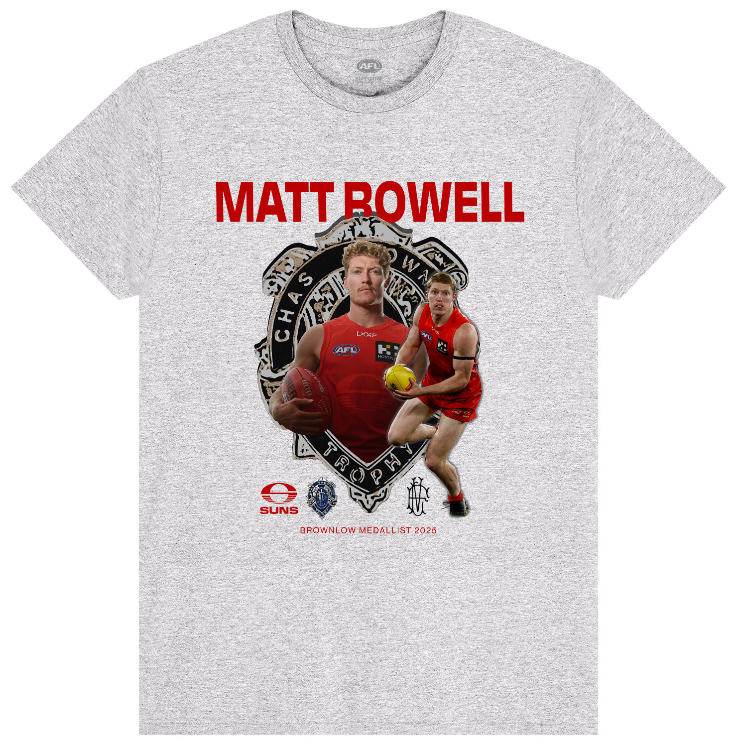 Brownlow T-Shirt - Matt Rowell - The SUNS Shop