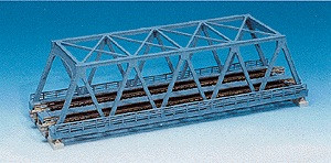 Kato N 20-437 Unitrack Double Track Truss Bridge Silver 248mm 9-3/4"