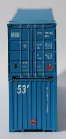 Jacksonville Terminal Company N 535019 Ocean 53' Corrugated Side ...