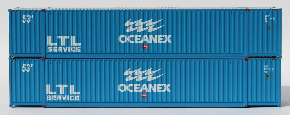 Jacksonville Terminal Company N 535019 Ocean 53' Corrugated Side ...