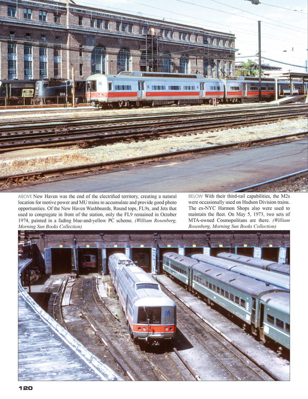 Morning Sun Books 1757 Penn Central MU Cars In Color