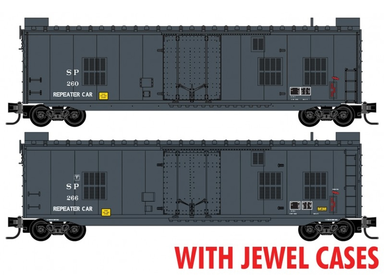 Micro Trains Line N 983 02 207 Southern Pacific Air Repeater Cars 2 Pack
