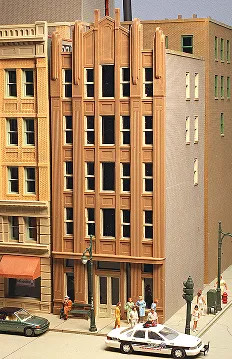 Lunde Studios HO-25 Peacock Bldg - Kit