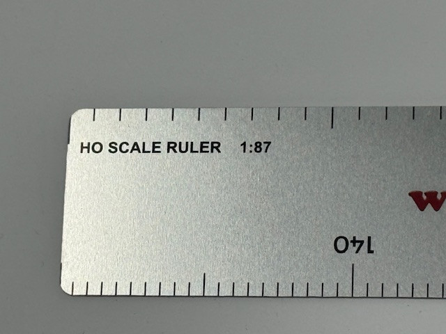 Lombard Hobbies Exclusive LHE202401 Model Railroad HO/N Scale Ruler