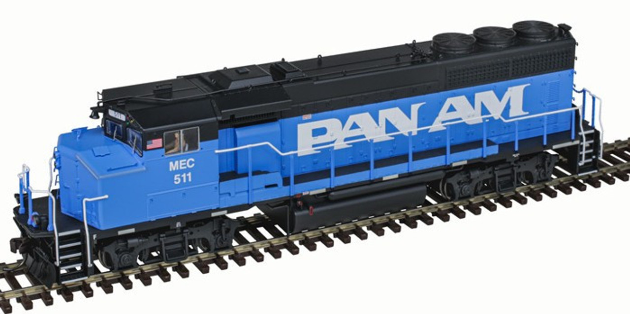 Atlas Master Silver Series HO 10004400 DCC Ready GMD GP40-2W Locomotive Pan Am Railways 'Smurf ...