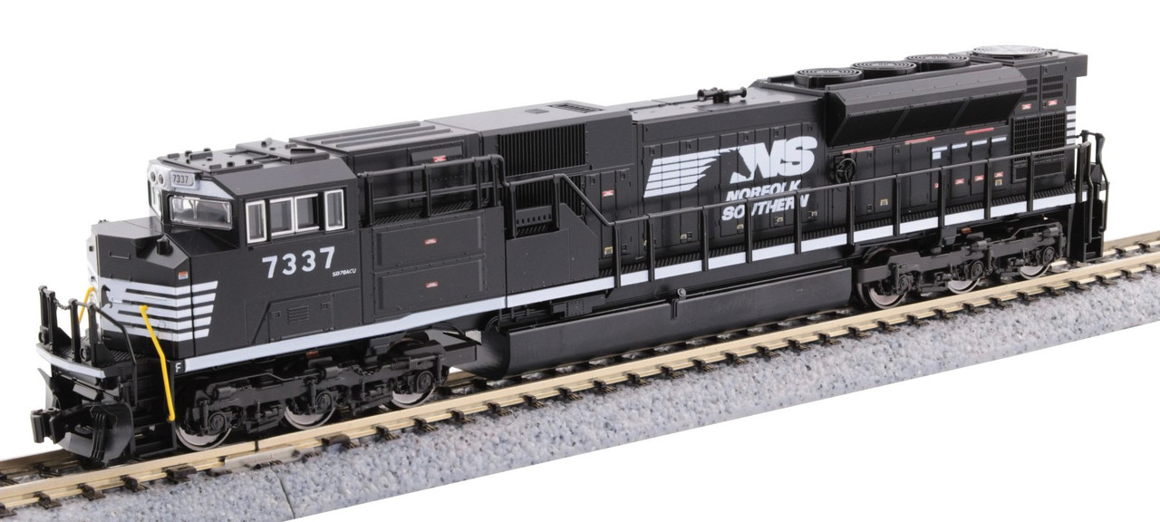 Kato N 176-8561 DCC Ready EMD SD70ACU Locomotive Norfolk Southern NS #7337