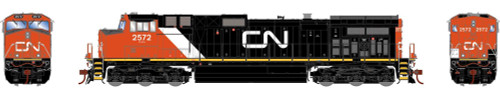 Athearn Genesis 2.0 HO ATHG31631 with DCC/Tsunami 2 GE Dash 9-44CW Canadian National CN #2572