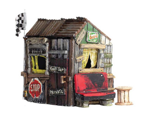 Woodland Scenics HO BR5072 Built Up Kids Clubhouse