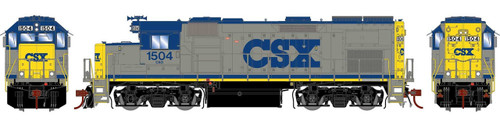 Athearn Genesis HO ATHG13334 DCC/Tsunami2 Sound Equipped EMD GP15T Locomotive CSX #1504