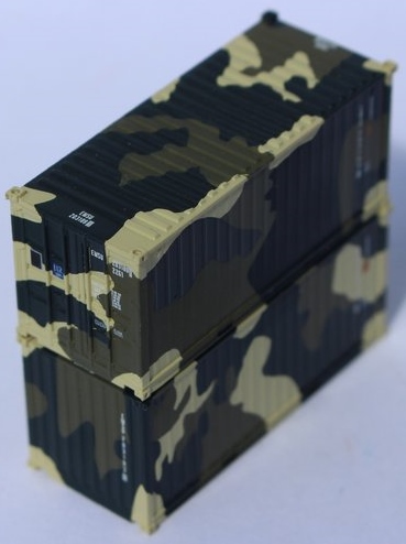 Jacksonville Terminal Company N 205399 20' Standard Height Corrugated ...