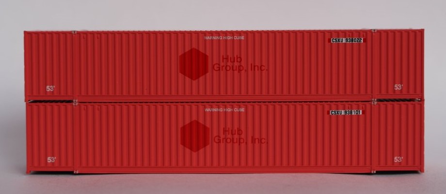 Jacksonville Terminal Company N 535013 53' High Cube Corrugated Side ...