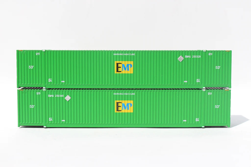 Jacksonville Terminal Company N 537099 53' High Cube Corrugated Side ...