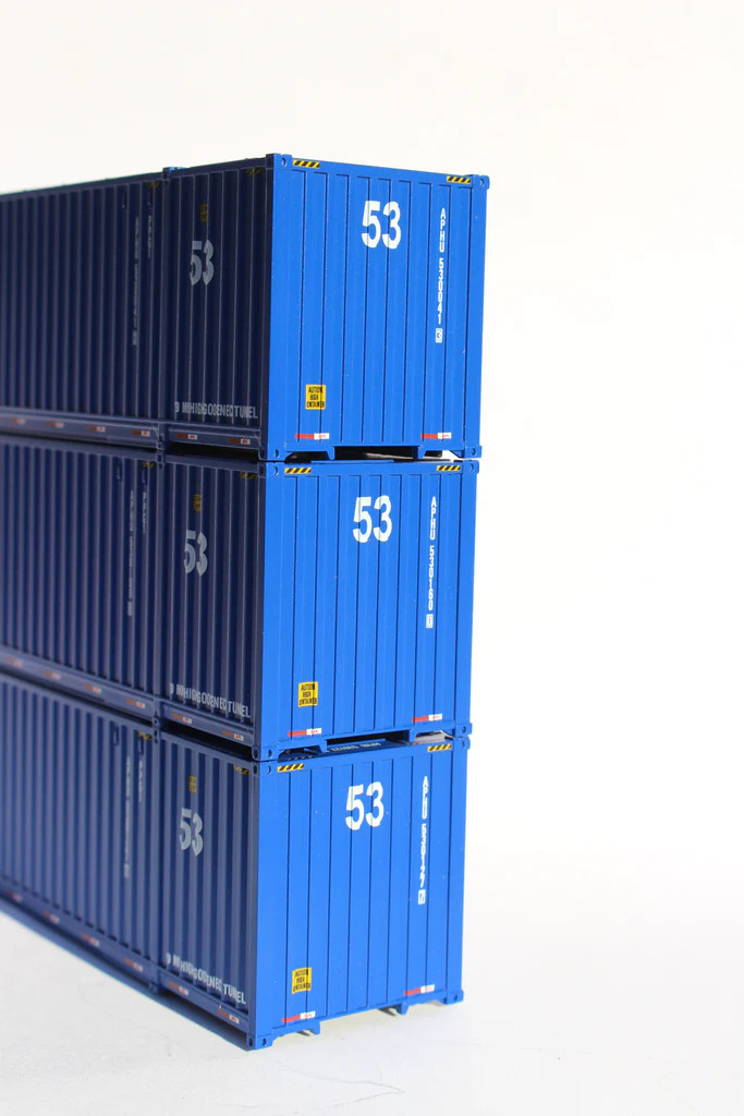 Jacksonville Terminal Company HO 953039 53' Ocean Corrugated Side ...