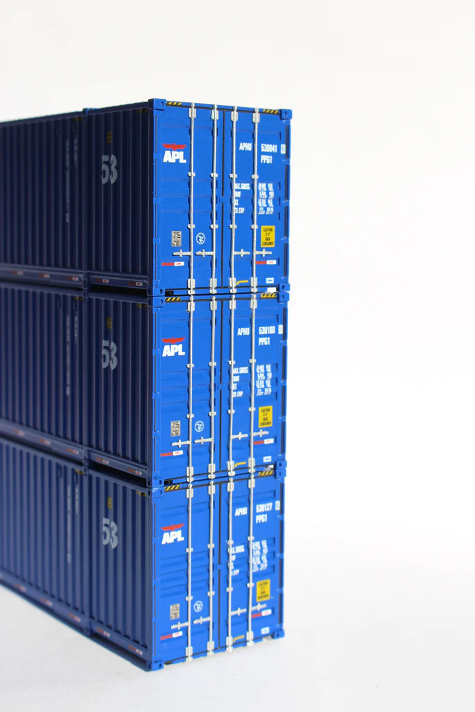 Jacksonville Terminal Company HO 953039 53' Ocean Corrugated Side ...