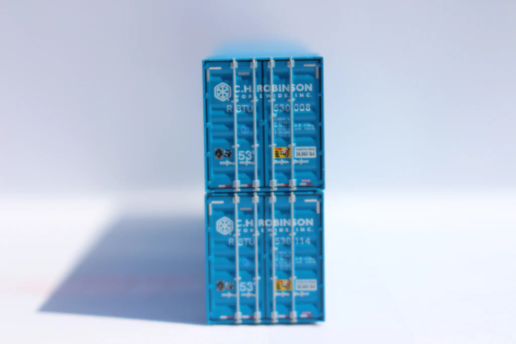 Jacksonville Terminal Company N 537102 53' High Cube Corrugated Side ...