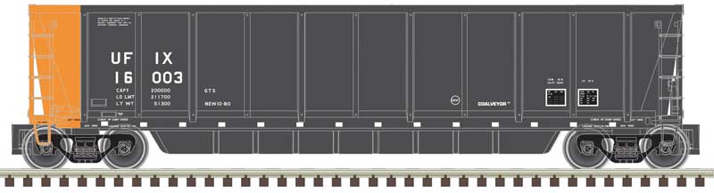 Atlas Master N 50006385 Coalveyor Bathtub Gondola Utility Fuels UFIX #16003