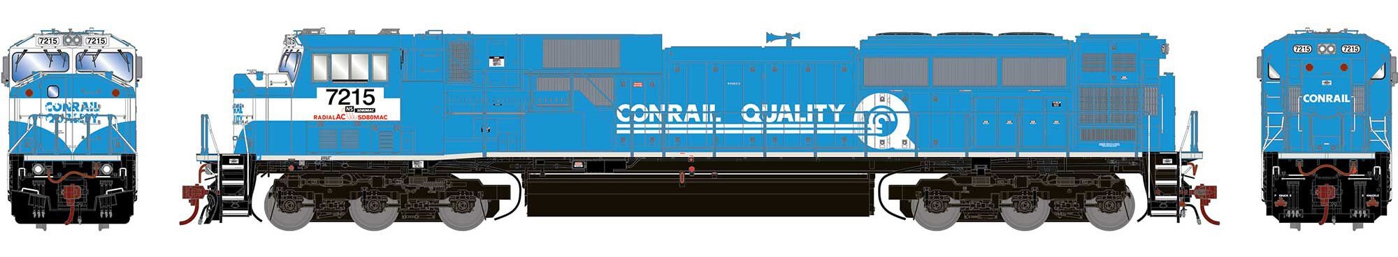 Athearn Genesis G2 HO ATHG28185 DCC/Tsunami 2 Equipped EMD SD80MAC ...