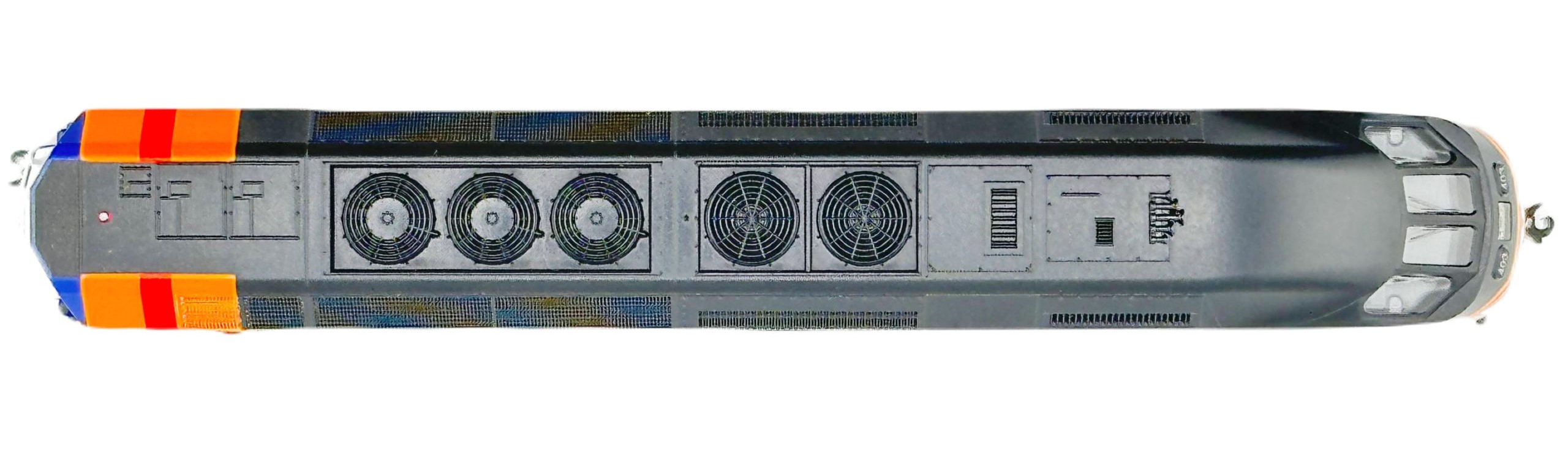 Kato N 176-6124-LS-DMW with DCC/ESU LokSound V5 Motive Power Industries MPI MP36PH Metra #424