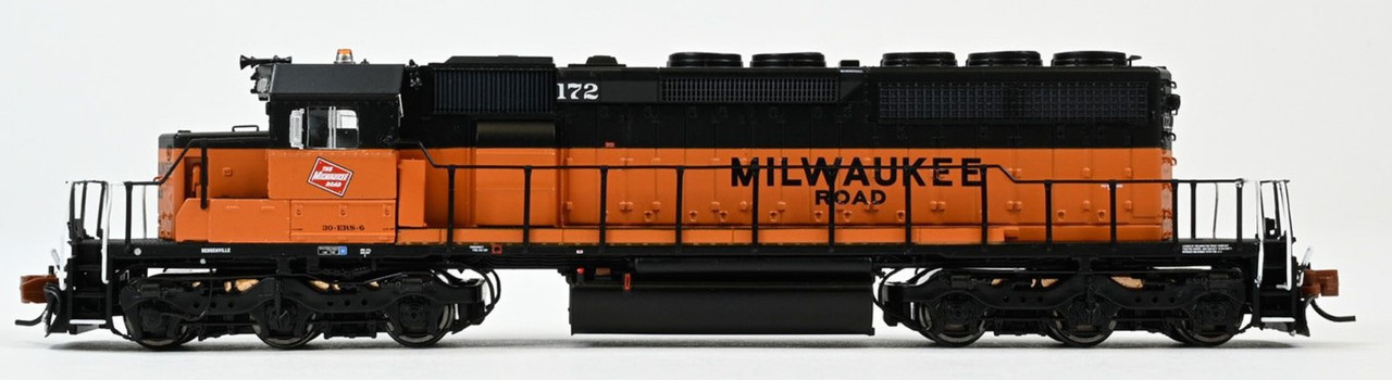 ScaleTrains Rivet Counter N SXT39398 DCC Ready EMD SD40-2 Locomotive Milwaukee Road 'Billboard ...