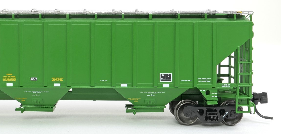 Tangent Scale Models N 81011-22 Trinity Industries Inc 4750CuFt Covered ...