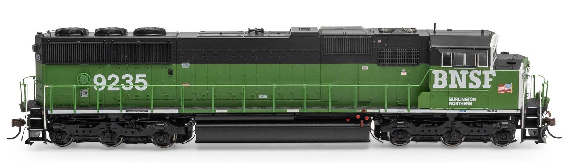 Athearn Genesis HO ATHG75541 DCC Ready EMD SD60M 'Tri-Clops' Locomotive BNSF #9235