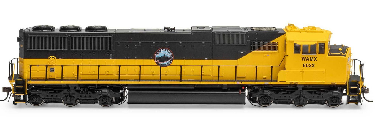 Athearn Genesis HO ATHG75644 DCC/Tsunami 2 Sound Equipped EMD SD60M 'Tri-Clops' Locomotive WAMX ...