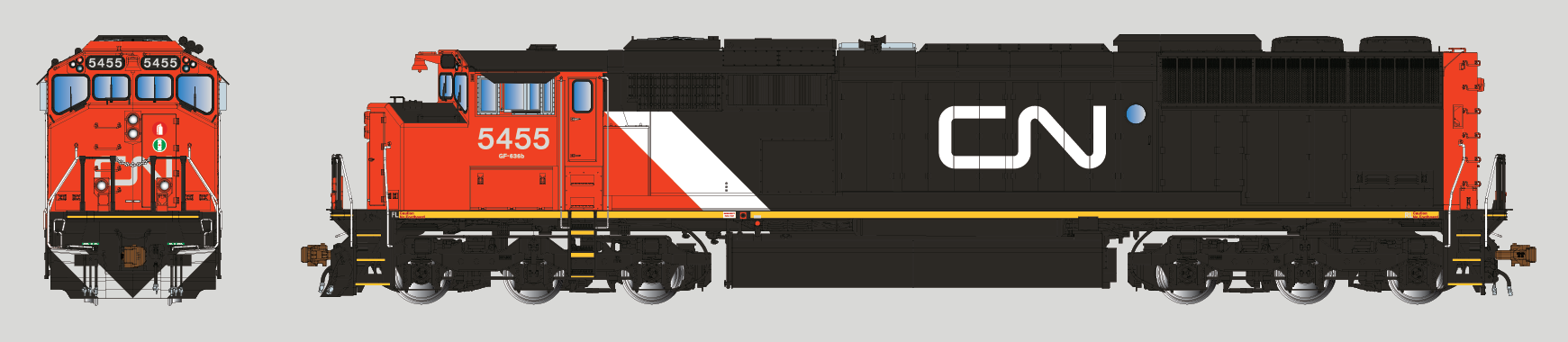 Aurora Miniatures HO AUR110506 DCC/ESU LokSound 5 Equipped GMDD SD50F ...