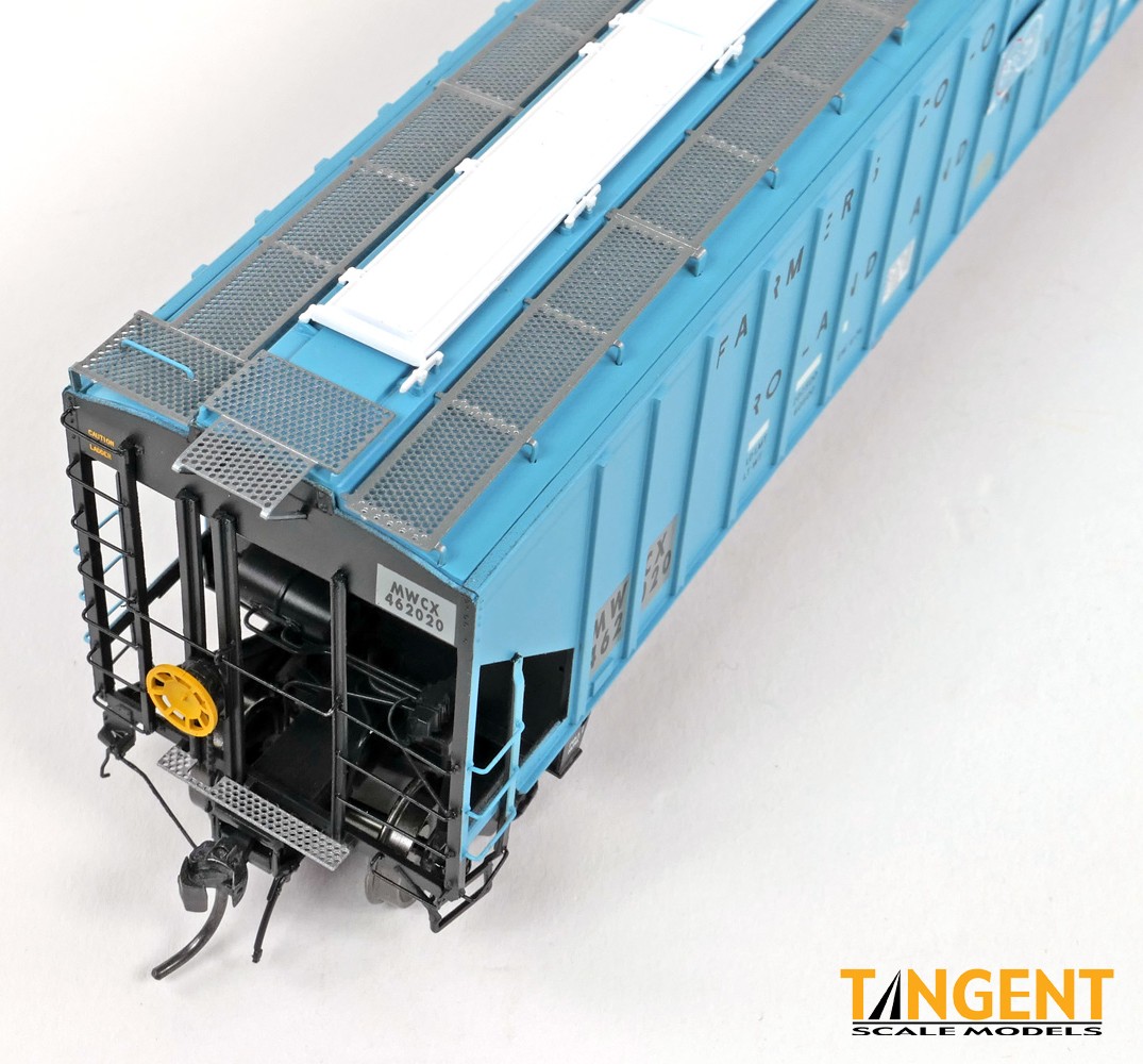 Tangent Scale Models HO 20080-01 PS4750 Covered Hopper Midwest Railcar Corporation 'Roland ...