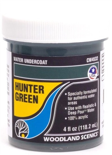 Woodland Scenics CW4532 Water Undercoat – Hunter Green