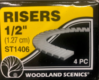 Woodland Scenics ST1406 Risers - 1/2 inch