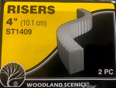 Woodland Scenics ST1409 Risers - 4 inch