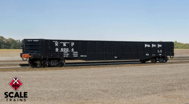 ScaleTrains Kit Classics HO SXT1195 52’ 6” 70-Ton Mill Gondola Nickel ...