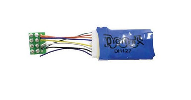 Digitrax HO DH127PS Series 7 Mobile DCC Control Decoder