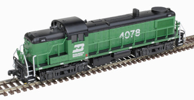 Atlas Classic Silver Series N 40005486 DCC Ready Alco RS3 Locomotive Burlington Northern BN #4078