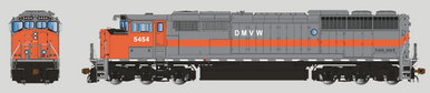 Aurora Miniatures HO AUR110010 DCC Ready GMDD SD50F Diesel Locomotive Dakota, Missouri Valley ...