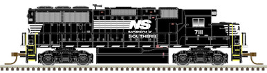 Atlas Master Silver Series N 40004906 DCC Ready EMD GP60 Locomotive Norfolk Southern NS #7111