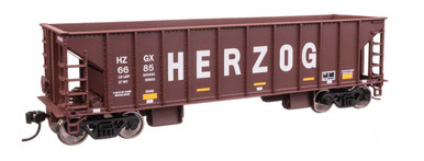 Walthers Mainline HO 910-57023 41' Ballast Hopper Herzog HZGX #6685