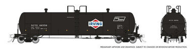 Rapido Trains Inc HO 135014A Procor 20K gal Tank Car Irving Oil NCTX ...