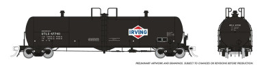 Rapido Trains Inc HO 135015 Procor 20K gal Tank Car Irving Oil UTLX 6-Pack