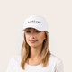 Fitted Cap - White