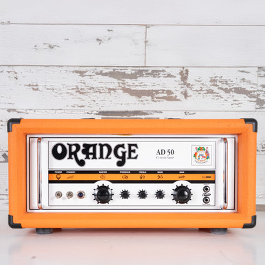 AGH | Orange AD50 Custom 50 Watt Head w/ Road Case (Used)
